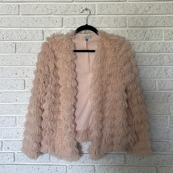 Jolt | Jackets & Coats | Size Large Fits Medium Light Pink Colored Jolt ...